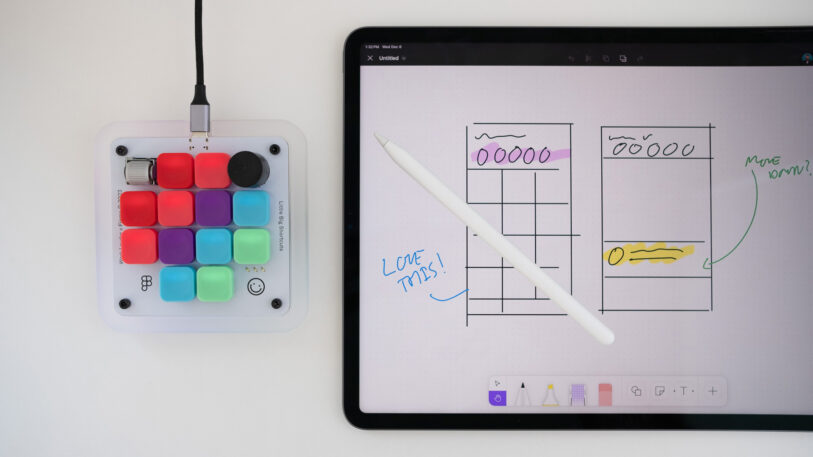 Figma's new Creator Micro keyboard lets designers customize their shortcuts