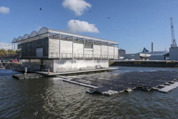 Why this dairy farm is floating in the Rotterdam harbor