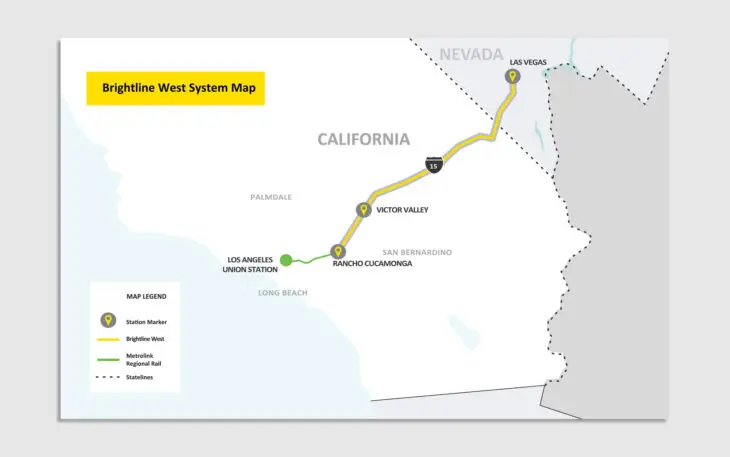 Brightline West could bring high-speed rail to Las Vegas and California