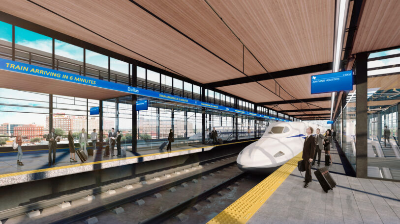 After 34 years, Texas might finally get a high-speed rail line between ...