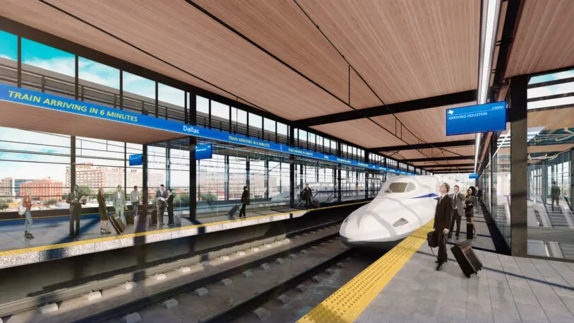 After 34 years, Texas might finally get a high-speed rail line between ...