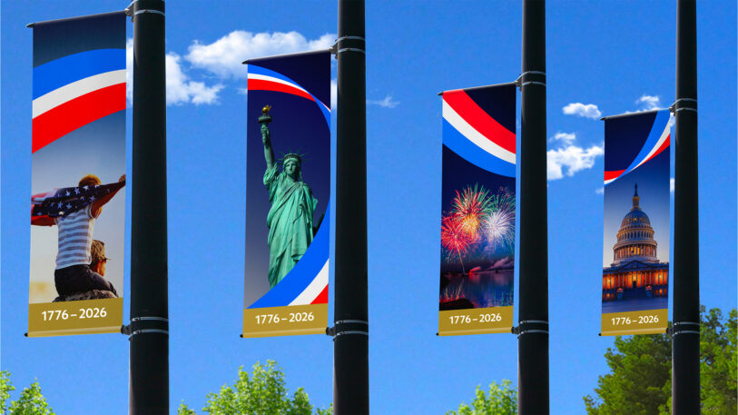 America is turning 250. Her present? A new logo