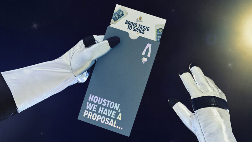 Marketing in space needs to be shot into space