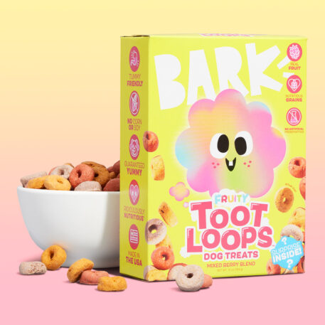 Bark's new treats are the dog version of sugary breakfast cereal