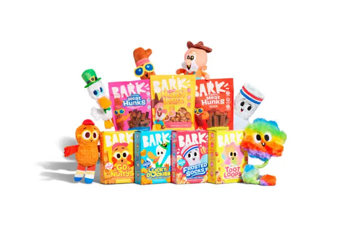 Bark's new treats are the dog version of sugary breakfast cereal