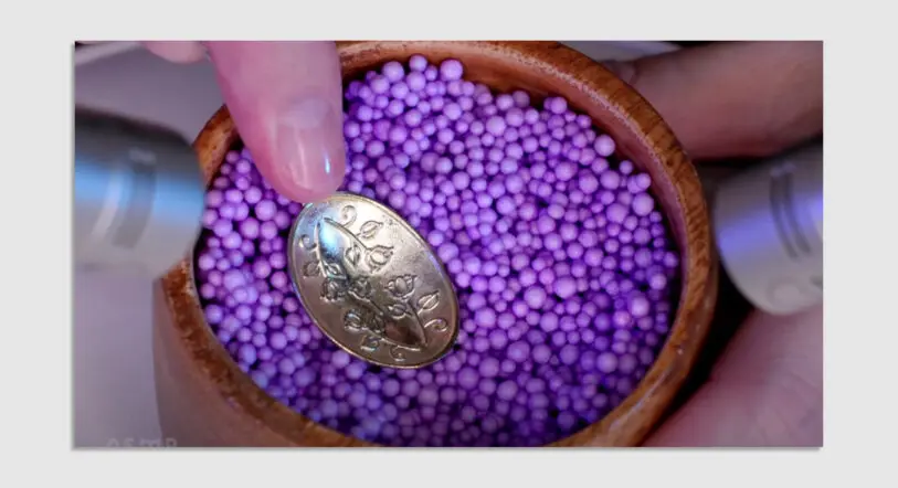 Why are so many ASMR videos purple?