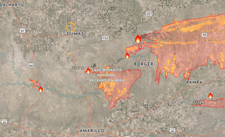 Where are the Texas fires today? Map tools track wildfires, smoke