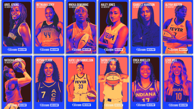 The WNBA is partnering with Voice In Sport to mentor female athletes