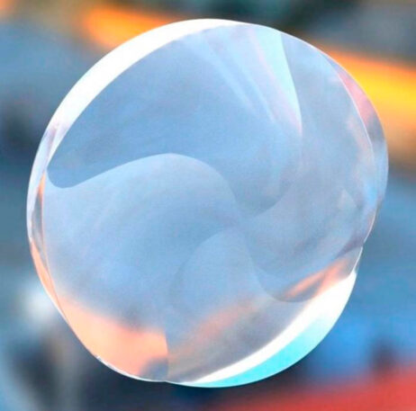 These spiral contact lenses give you perfect vision at any distance