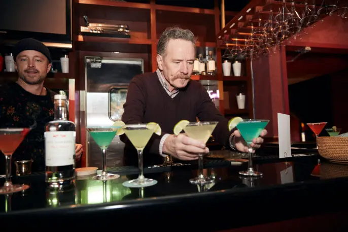 Applebee's adds blue Dos Hombres cocktails with Aaron Paul, Bryan Cranston