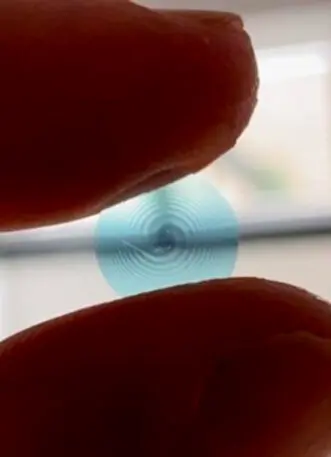 These spiral contact lenses give you perfect vision at any distance