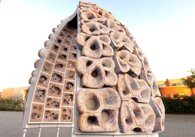 Buildings of the future will be designed for humans and insects