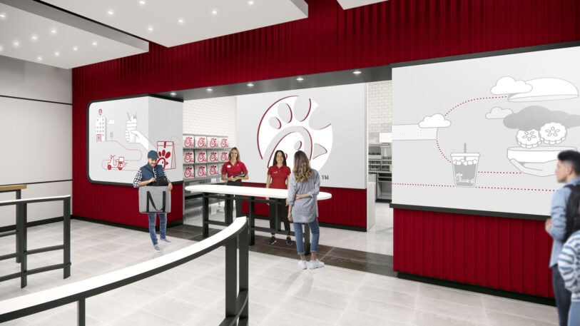 See inside Chick-fil-A's new all-mobile store in New York City