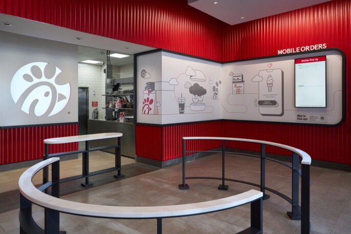 See inside Chick-fil-A's new all-mobile store in New York City