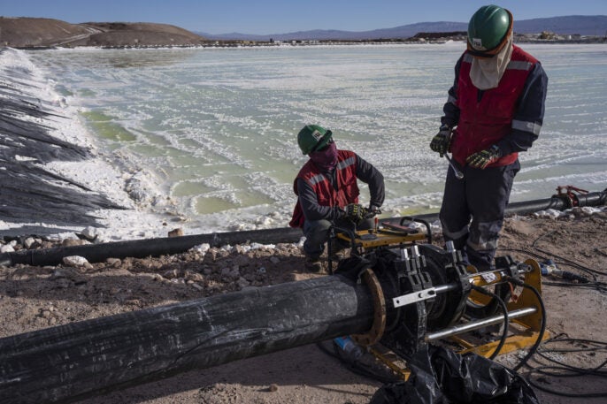 South America's 'lithium triangle' could devastate local communities