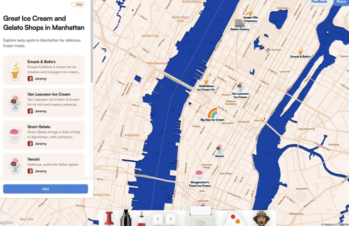 How to use PamPam, Felt, and Proxi to make online maps