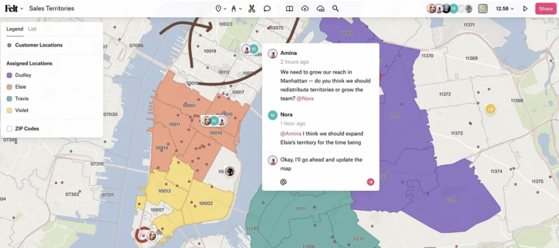 How to use PamPam, Felt, and Proxi to make online maps