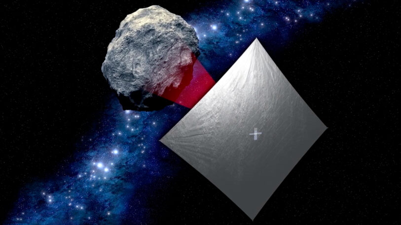 NASA's giant solar-powered sail is designed to travel to deep space