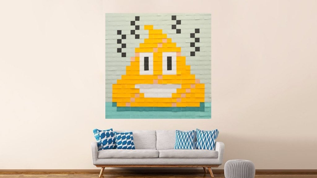 Take Your Post-it Game To The Next Level With This Giant Mural Maker ...