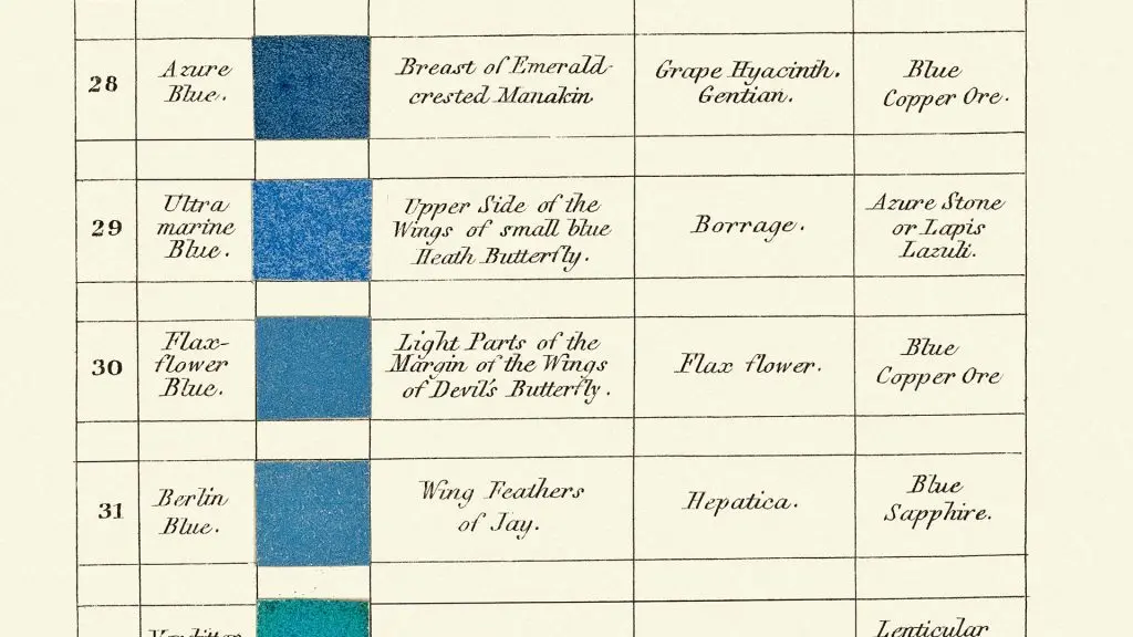 The Beautiful, Forgotten Color Language Of 19th-Century Naturalists ...
