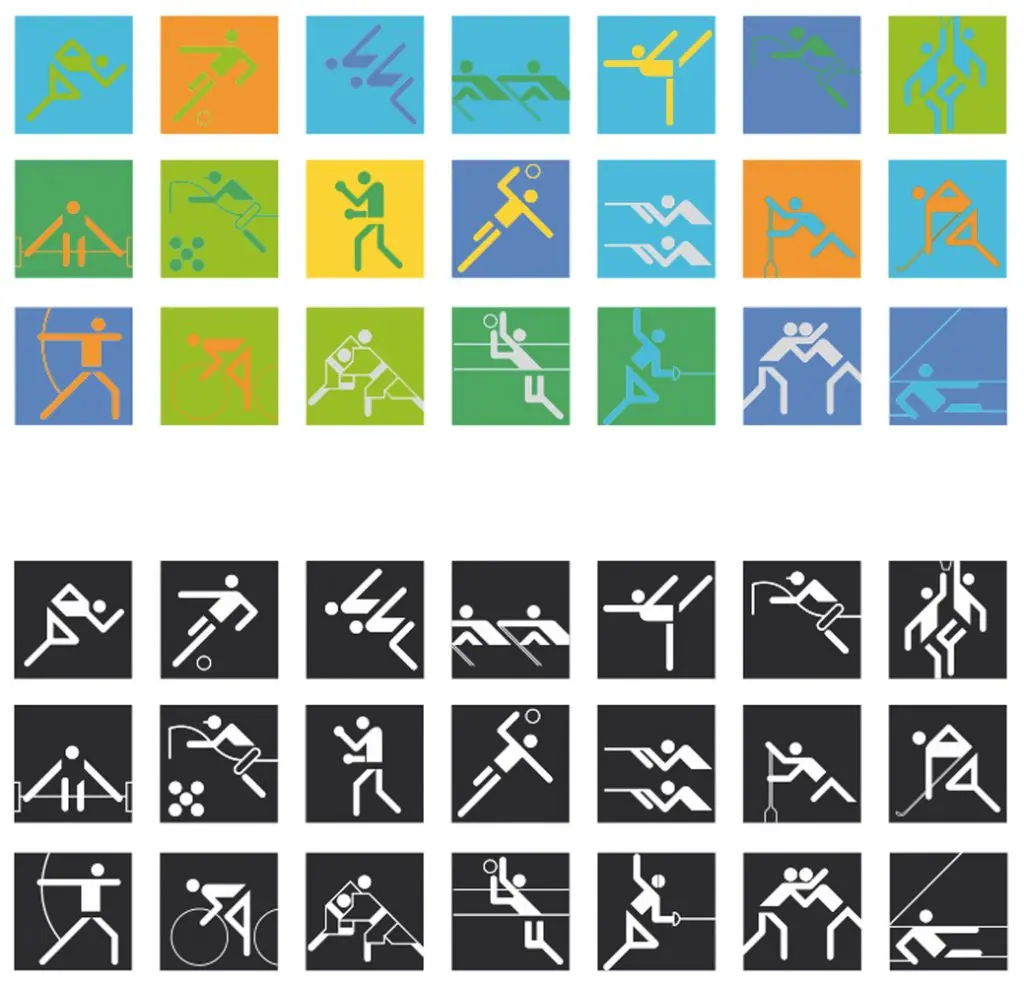 Decoding The New Olympic Pictograms - Fast Company