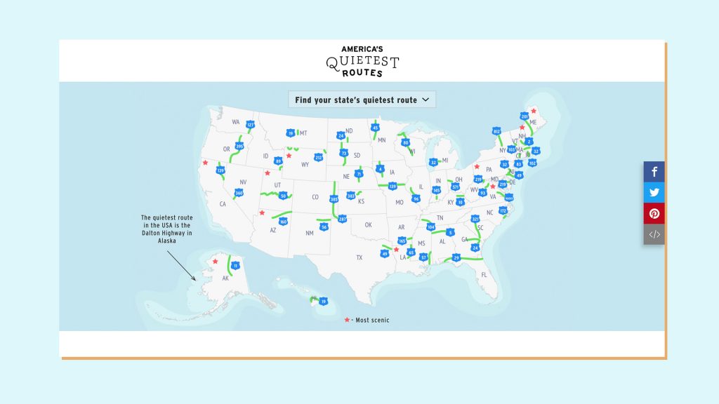 Mapping The Most Isolated-And Beautiful-Roads In America - Fast Company