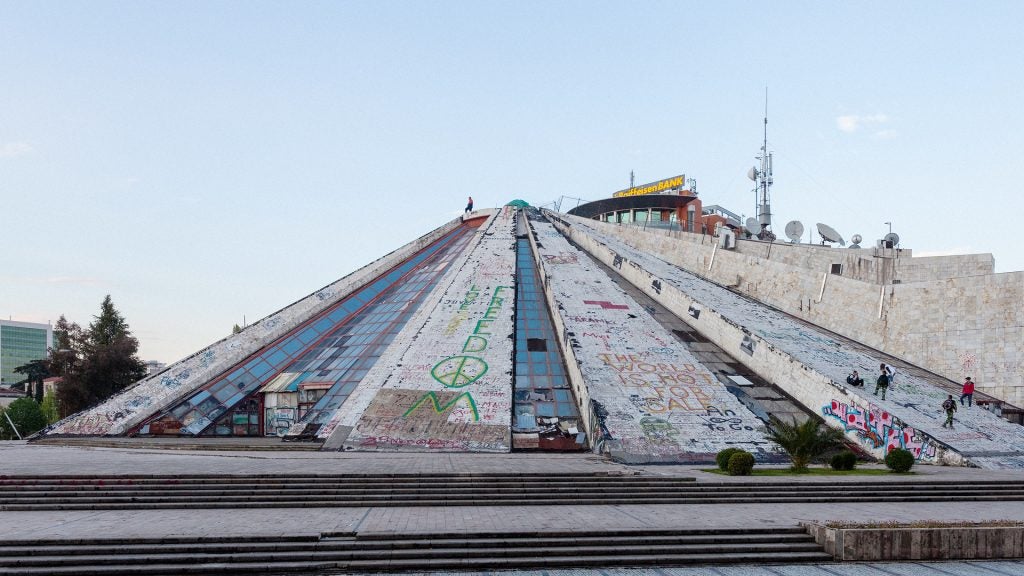 This infamous communist-era pyramid is being reborn as a tech hub ...