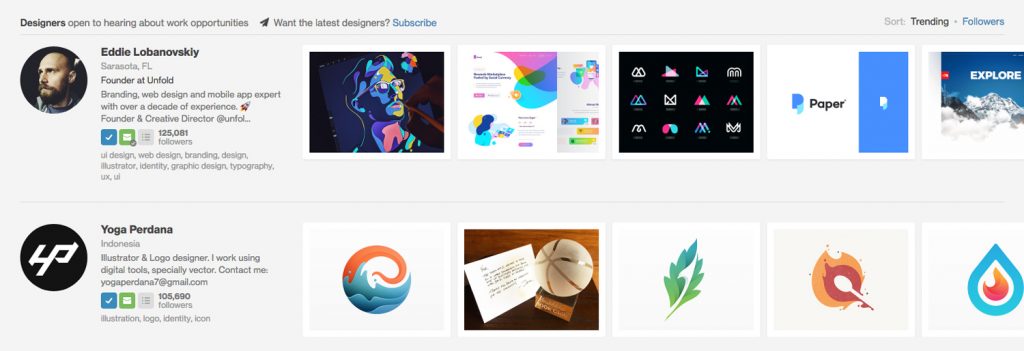 Dribbble wants to find your next design job - Fast Company