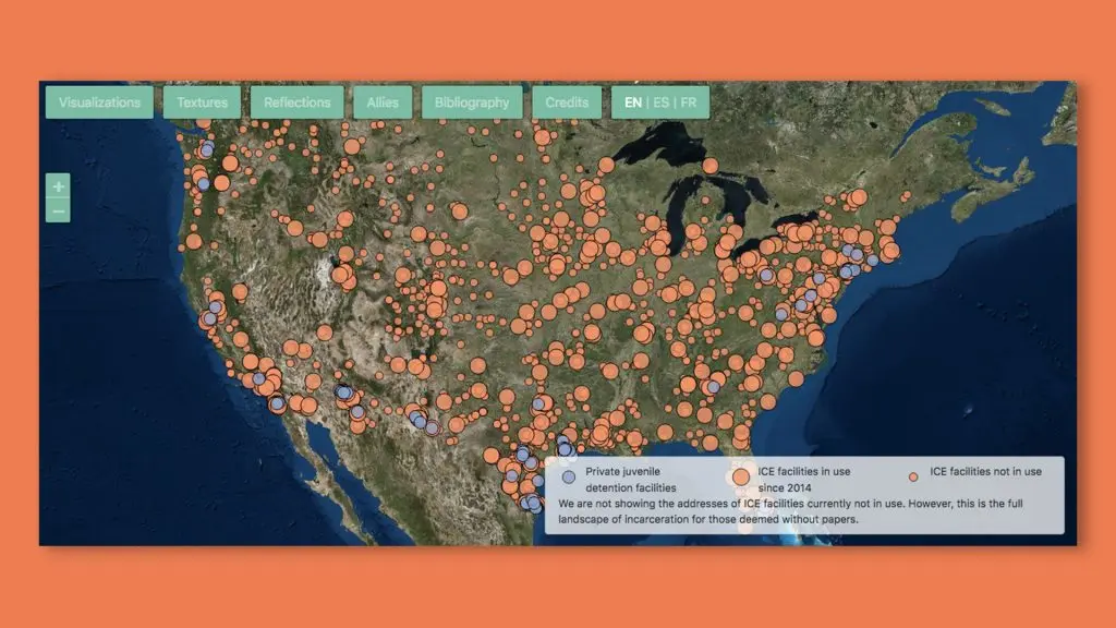 A shocking map of America's vast "immigrant detention machine" - Fast ...